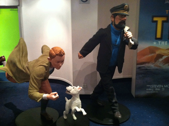 London photo of the day: Tintin, life-size - FlickFilosopher.com