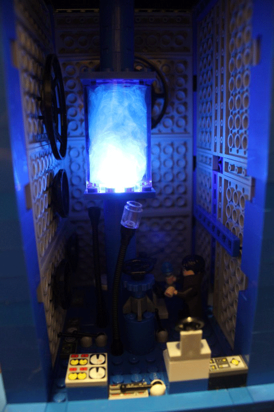 Doctor Who thing of the day: custom Lego TARDIS - FlickFilosopher.com