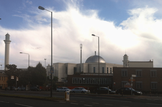 London photo of the day: the largest mosque in Western Europe ...