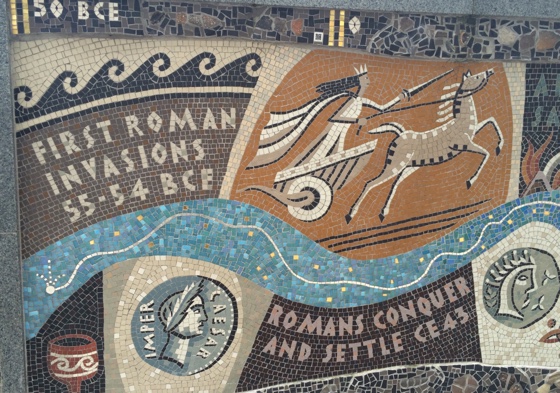 London photos: the Queenhithe mosaic - FlickFilosopher.com