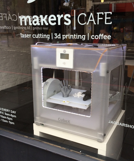 London photo: 3d printing (with coffee) | FlickFilosopher.com